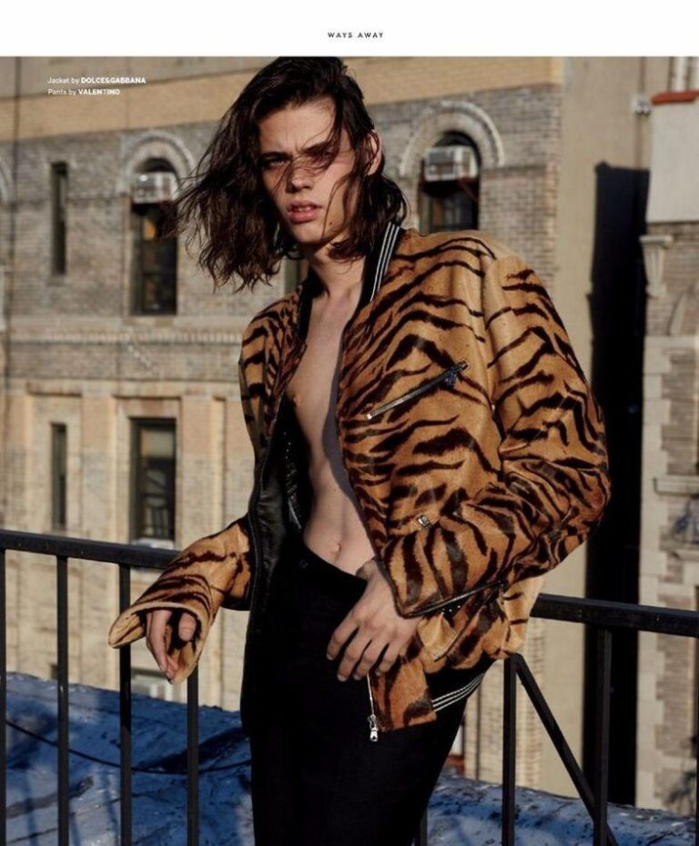 The Exotic Elegance of Leather Fashion with Tiger Skin